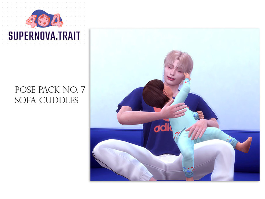 The Sims Resource - Sofa Cuddles Pose Pack