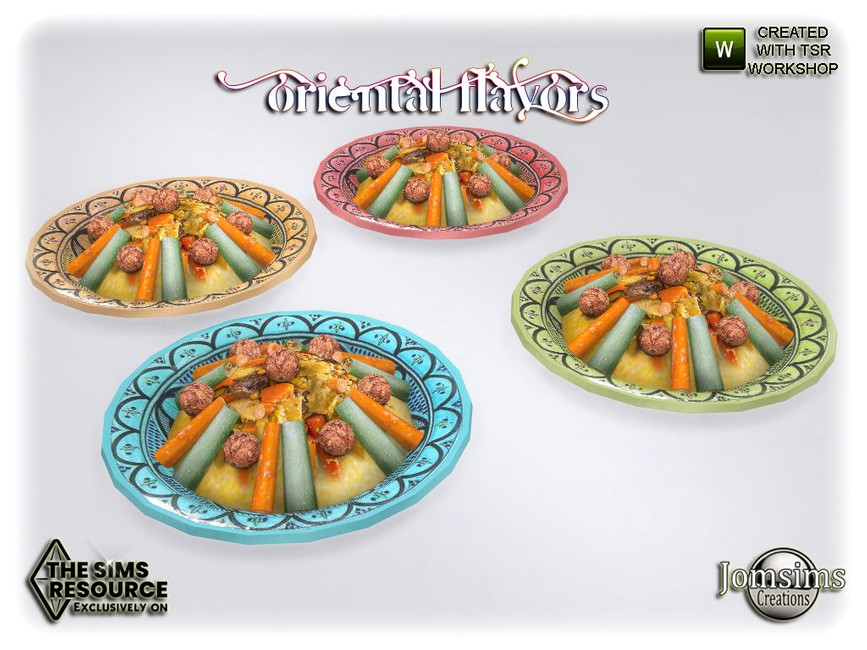 The Sims Resource - Oriental flavors couscous
