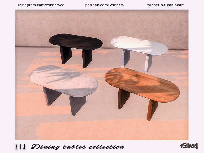 The Sims Resource - Ria - Table 6