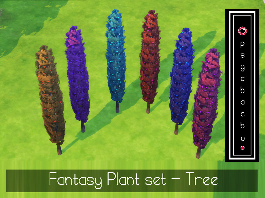 The Sims Resource | Psychachu - Fantasy Plant Set - Tree