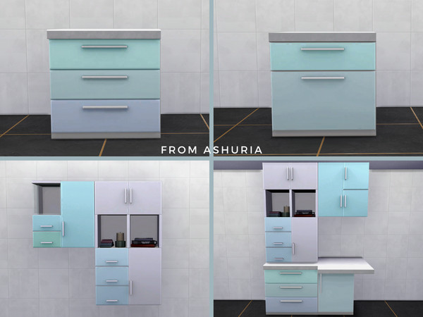The Sims Resource | Dream Home Decorator Kitchen Recolored