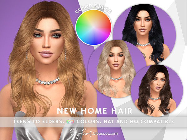 The Sims Resource | SonyaSims New Home COLOR SLIDER (retexture)