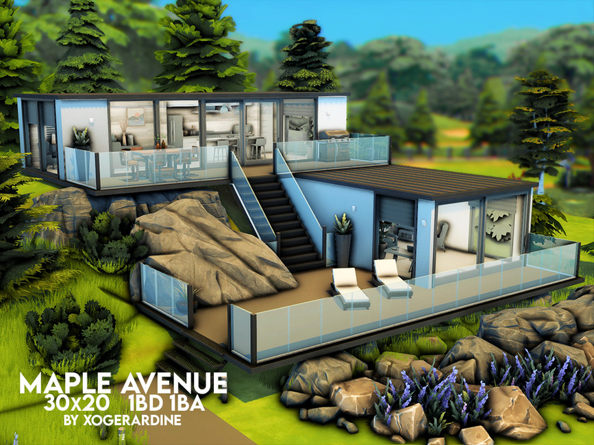 The Sims Resource - Maple Avenue (NO CC)