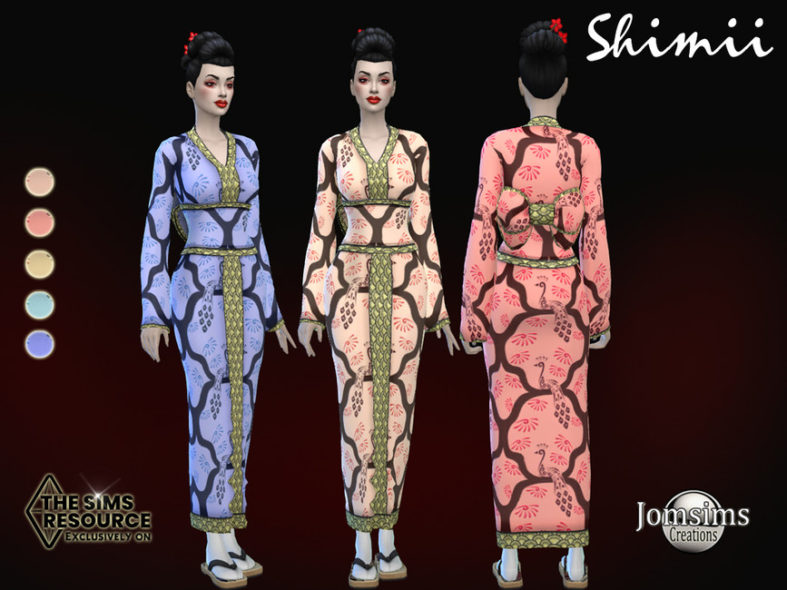 The Sims Resource - Shimii kimono