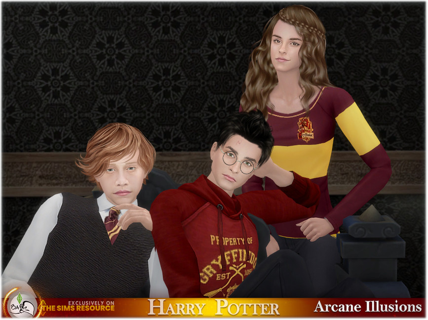 The Sims Resource - SIM Harry Potter (inspiration) - ArcaneIllusions