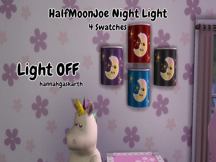 The Sims Resource - HalfMoonJoe Night Light