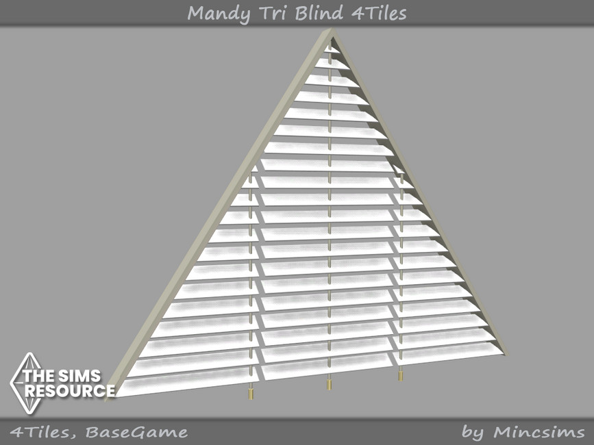 The Sims Resource - Mandy Tri Blind 4Tiles