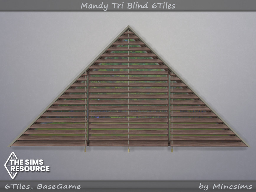 The Sims Resource - Mandy Tri Blind 6Tiles