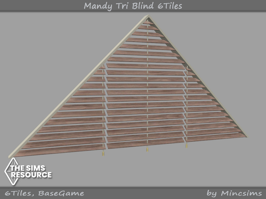 The Sims Resource - Mandy Tri Blind 6Tiles