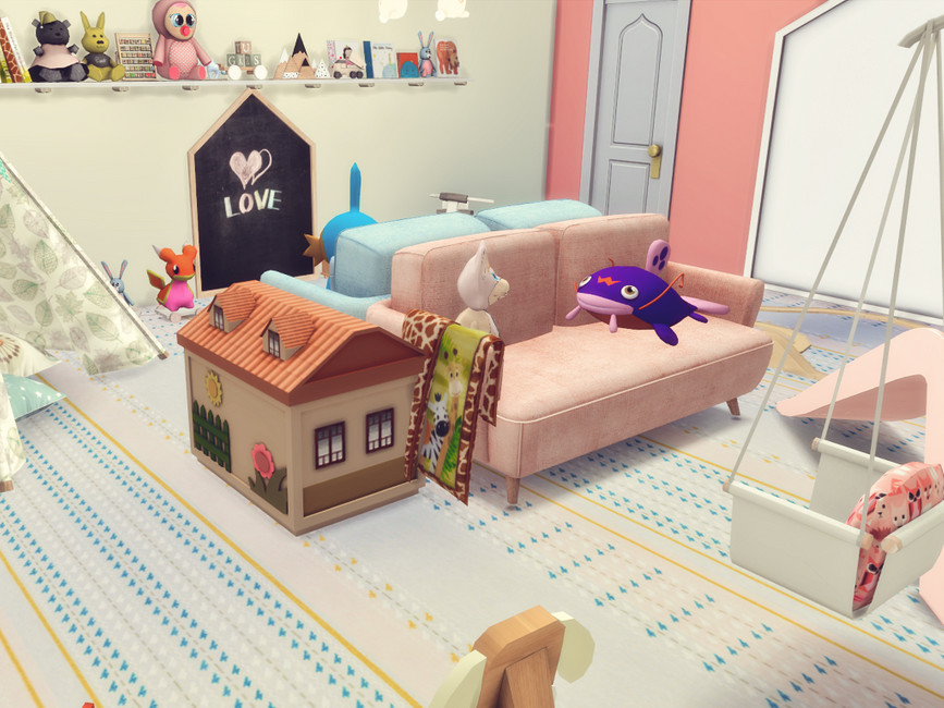 The Sims Resource - Children Playroom- Only TSR CC