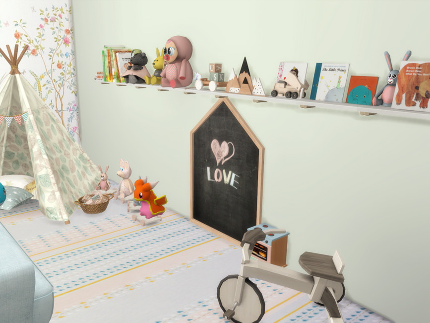The Sims Resource - Children Playroom- Only TSR CC