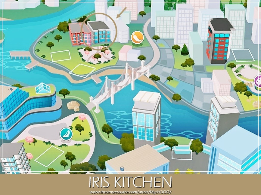The Sims Resource - Iris Kitchen