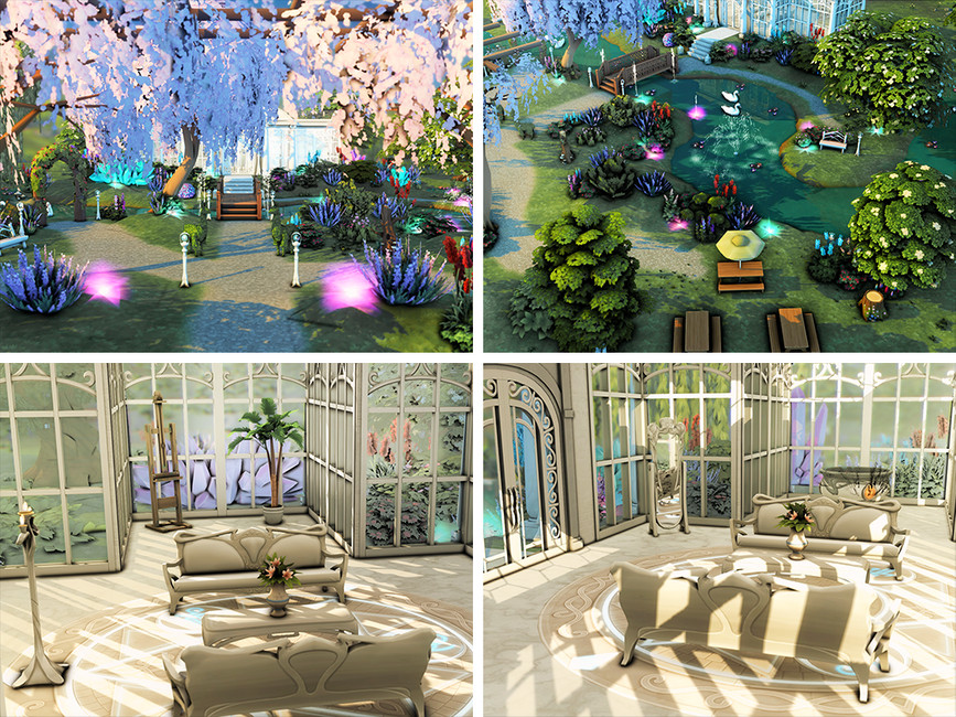 The Sims Resource - Arcane Illusions - Mystical Park (NO CC)