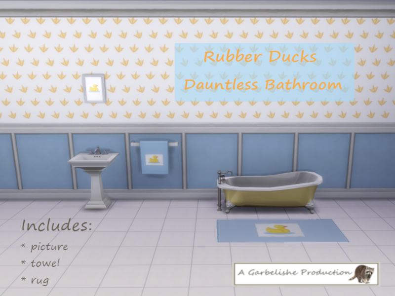 The Sims Resource | Rubber Ducks Dauntless Bathroom