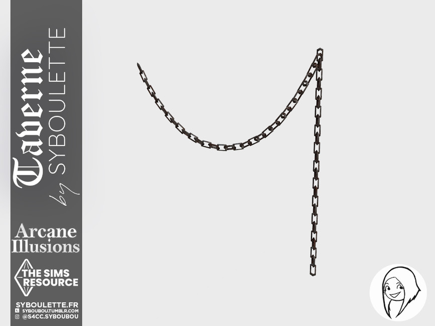 The Sims Resource - Arcane Illusions - Taverne Set - Hanged Chains