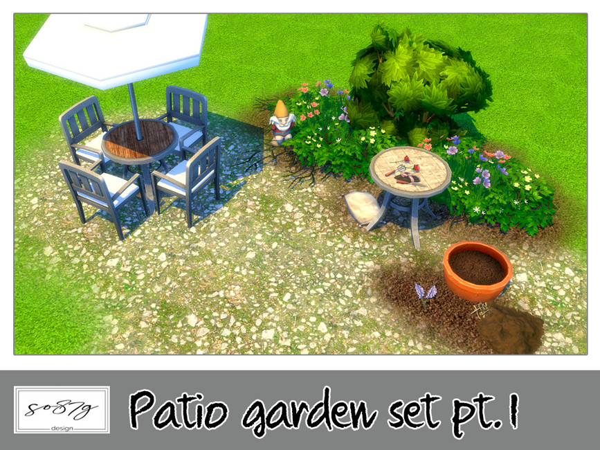 The Sims Resource - Patio set pt.1