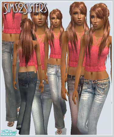 The Sims Resource | S2S Jeans for teen Set