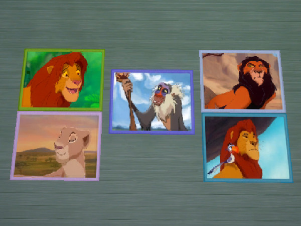 The Sims Resource | Rugs The Lion King