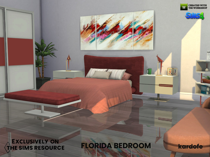 The Sims Resource - Florida Bedroom