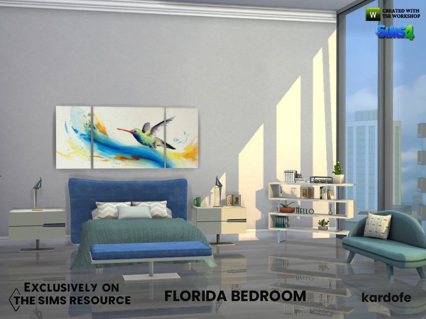 The Sims Resource - Florida Bedroom