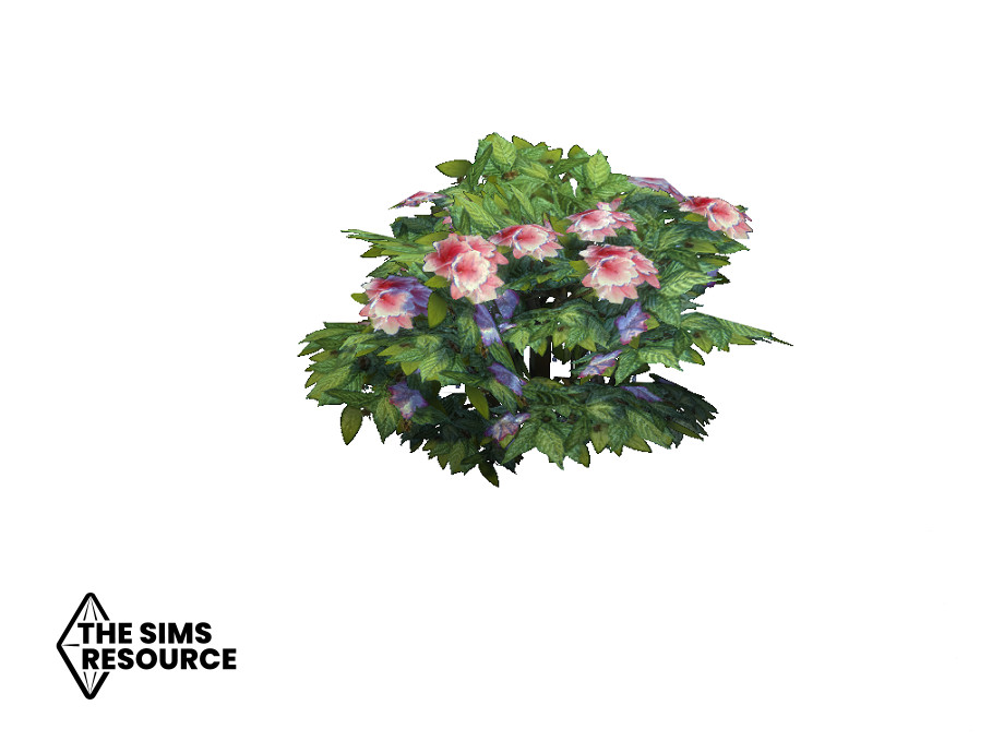 The Sims Resource - How Does Your Garden Grow Pink Azaleas