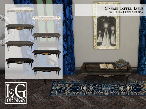 The Sims Resource | Simhain Coffee Table