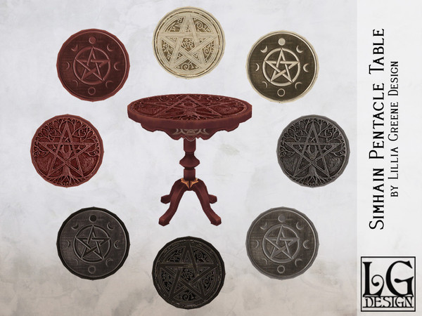 The Sims Resource | Simhain Pentacle Table