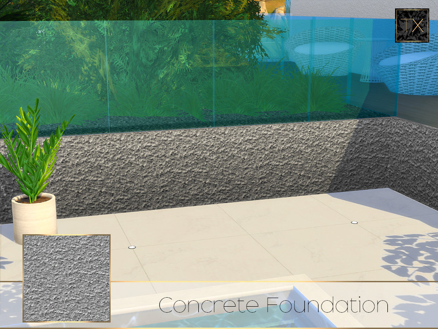 The Sims Resource - Concrete Foundation