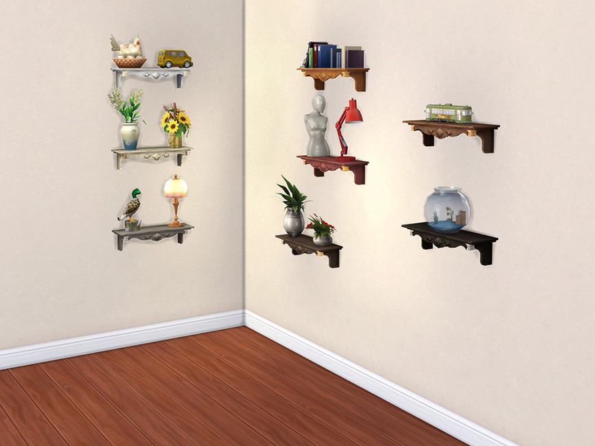 The Sims Resource - Underwater Shelf XL