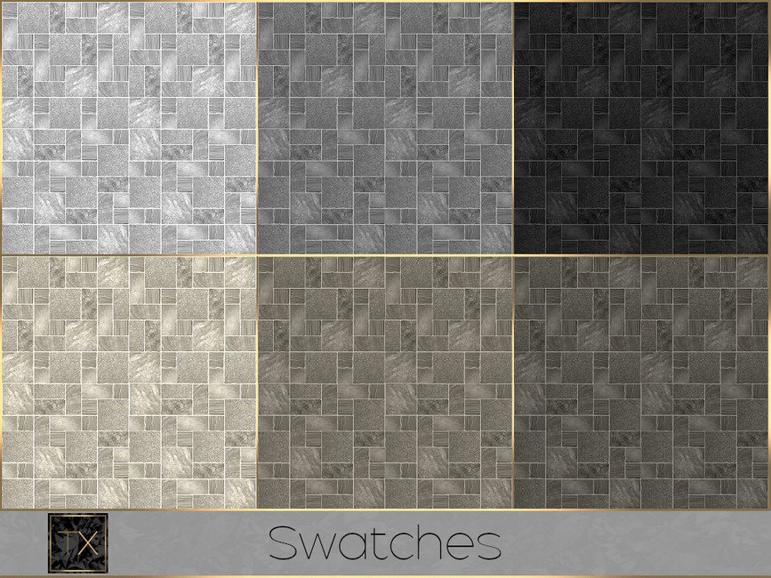 The Sims Resource - Stone Tile Floor