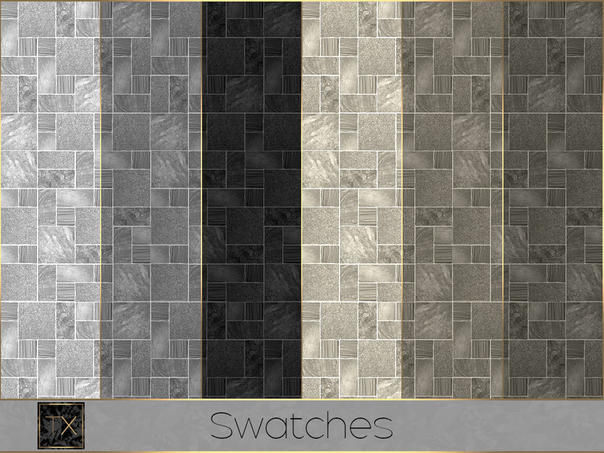 The Sims Resource - Stone Tile Wall