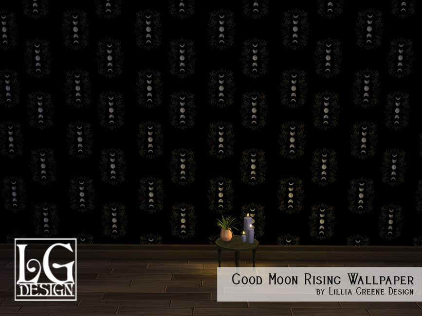 The Sims Resource - Good Moon Rising Wallpaper