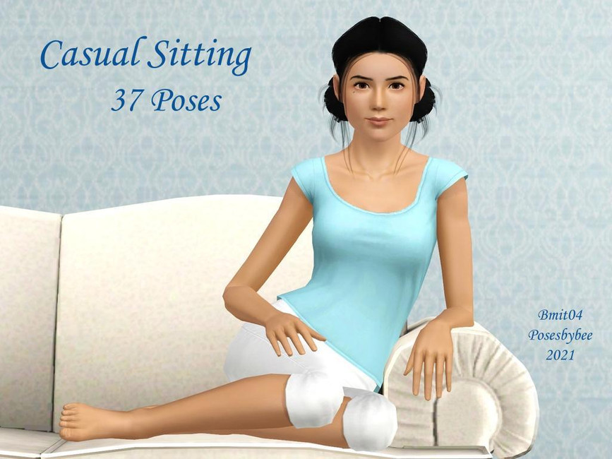 The Sims Resource - Casual Sitting Poses