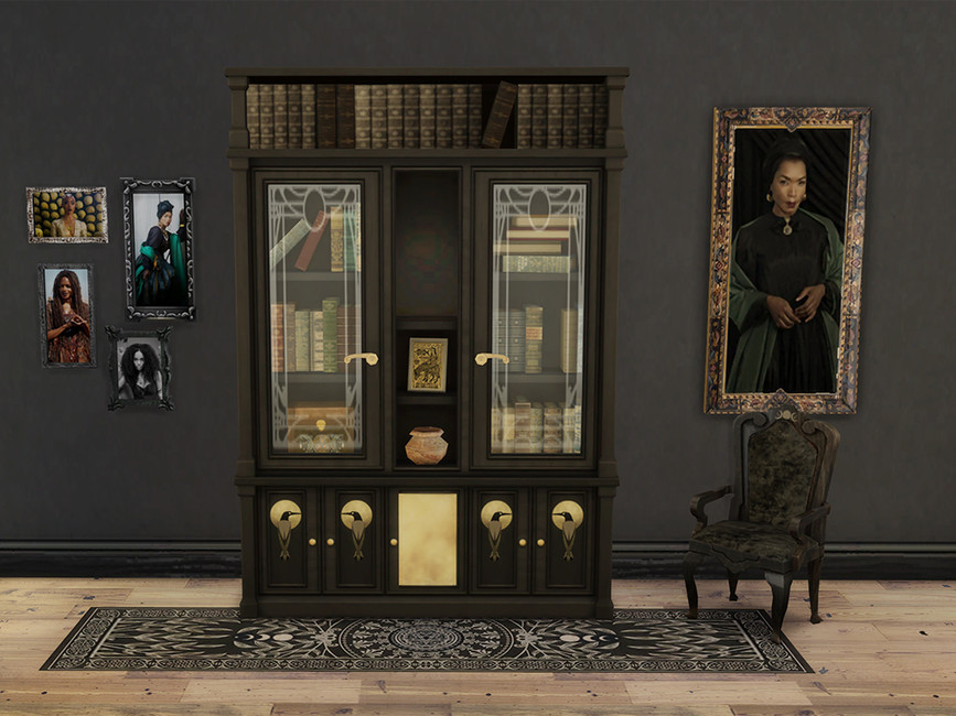 The Sims Resource - Simhain Mystic Bookcase
