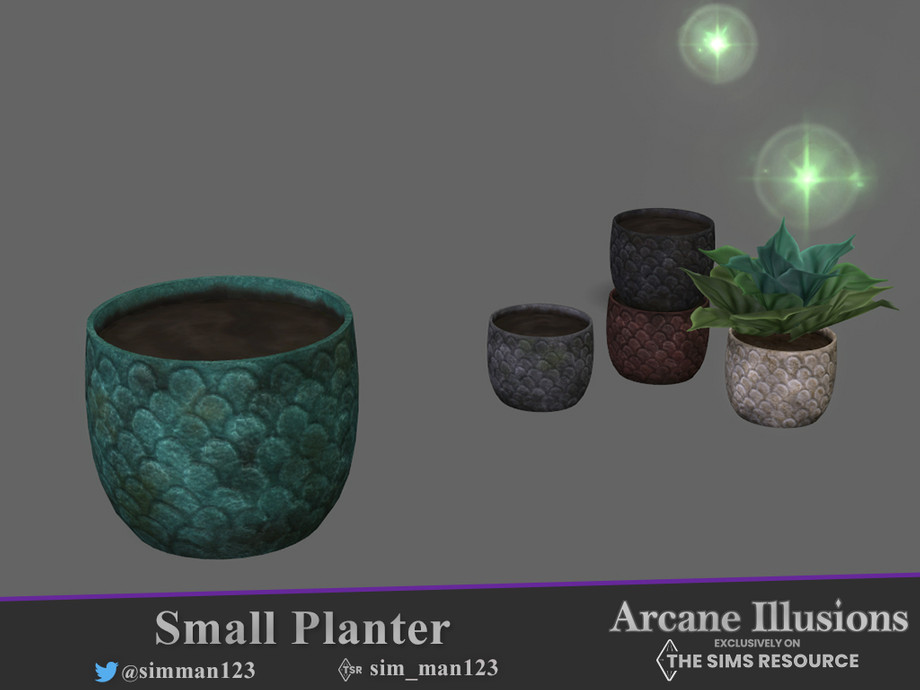 The Sims Resource | Small Planter