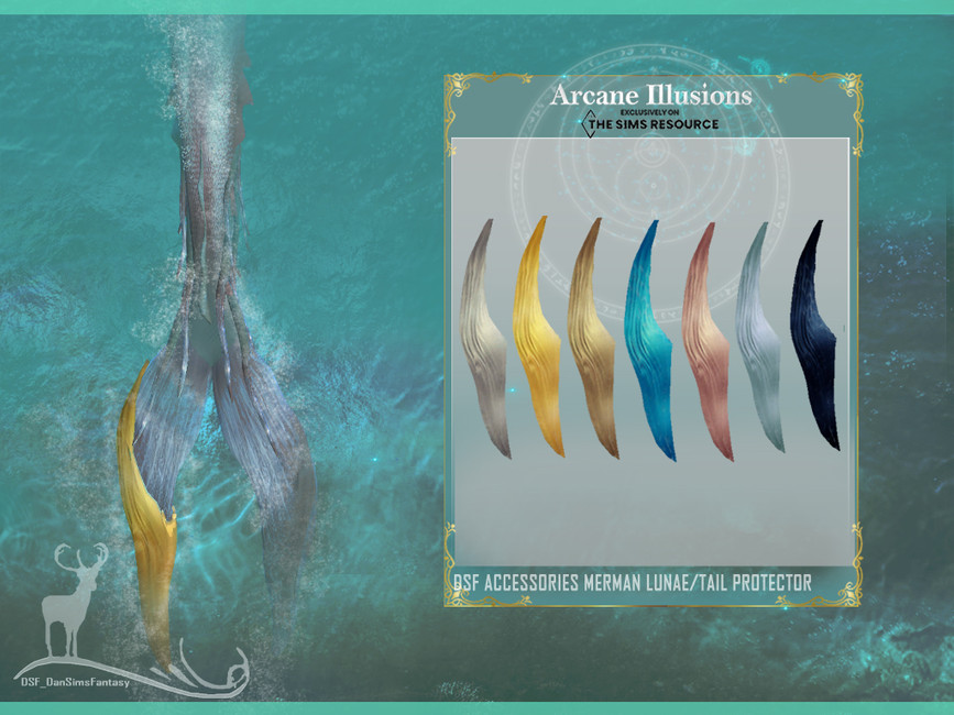 The Sims Resource - Arcane Illusions_ Accessories Merman Lunae