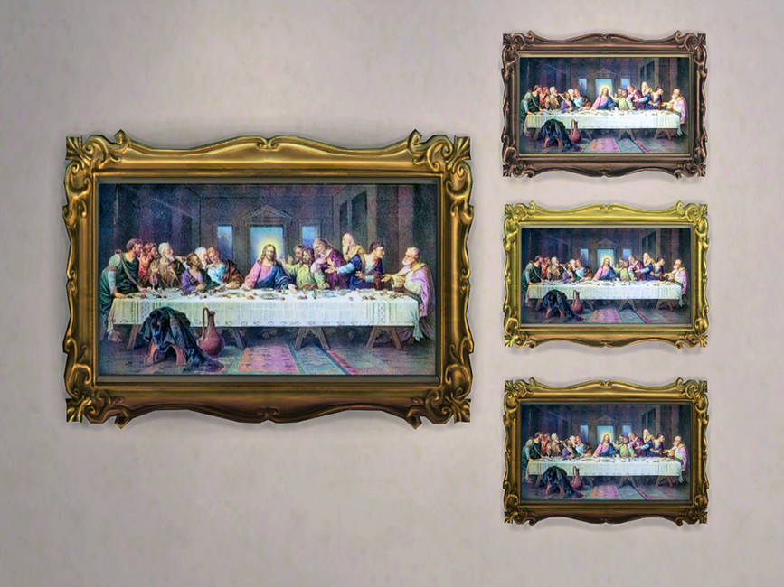The Sims Resource - Jesus Last Supper