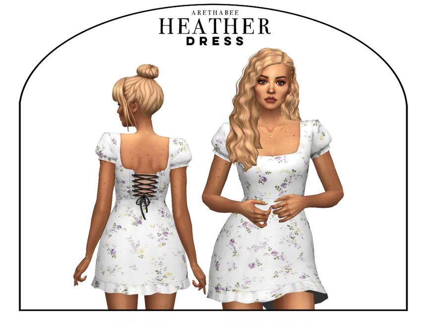The Sims Resource - Heather Dress