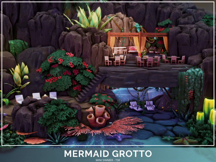 The Sims Resource - Arcane Illusions - Mermaid Grotto (NO CC)
