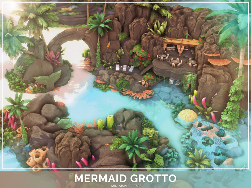 The Sims Resource - Arcane Illusions - Mermaid Grotto (NO CC)