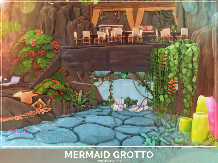 The Sims Resource - Arcane Illusions - Mermaid Grotto (NO CC)