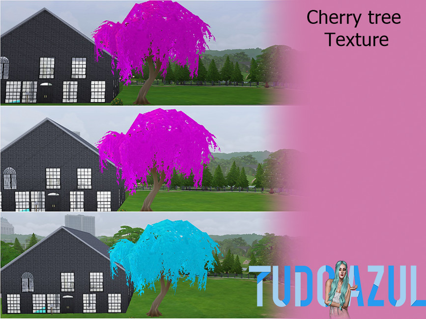 The Sims Resource - Cherry tree Texture