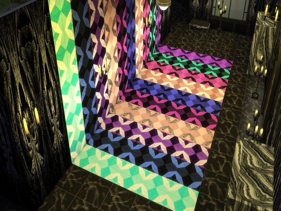 The Sims Resource | Wild Tiled 2 Flooring