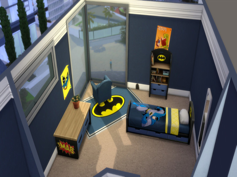 The Sims Resource | Superhero Child Bedroom Set