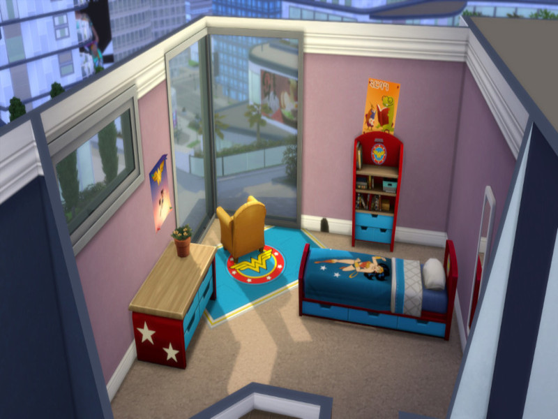 The Sims Resource | Superhero Child Bedroom Set