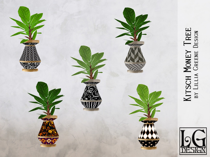 The Sims Resource - Kitsch Money Tree