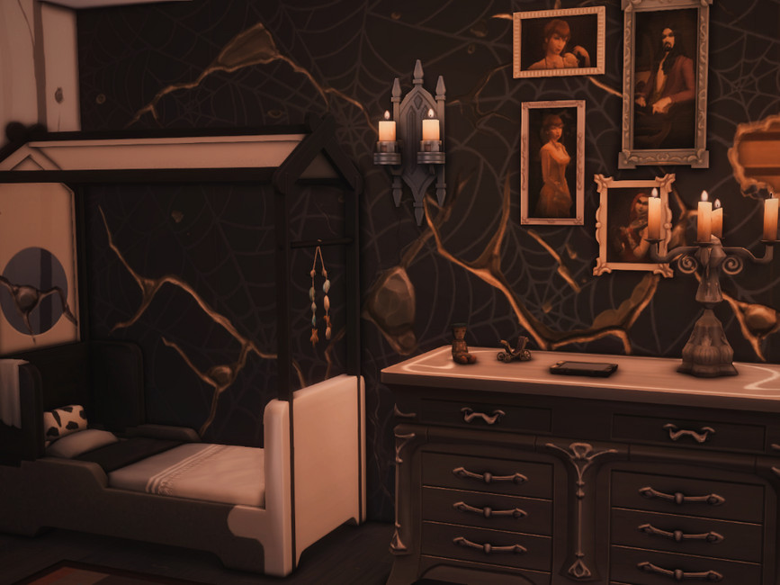 The Sims Resource - Vampire's Lair (No CC)