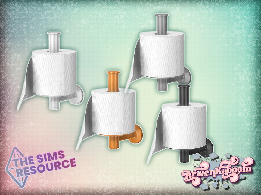 The Sims Resource - Glassary - Toilet Paper Holder
