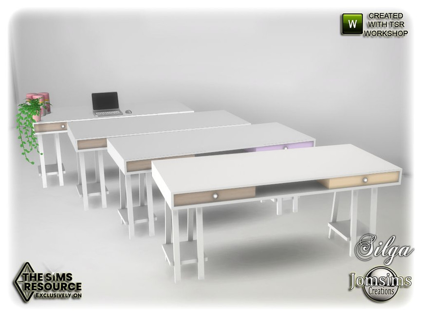 The Sims Resource - Silga office desk