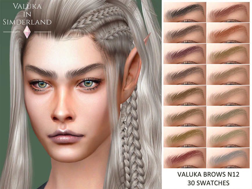 The Sims Resource - Brows N12